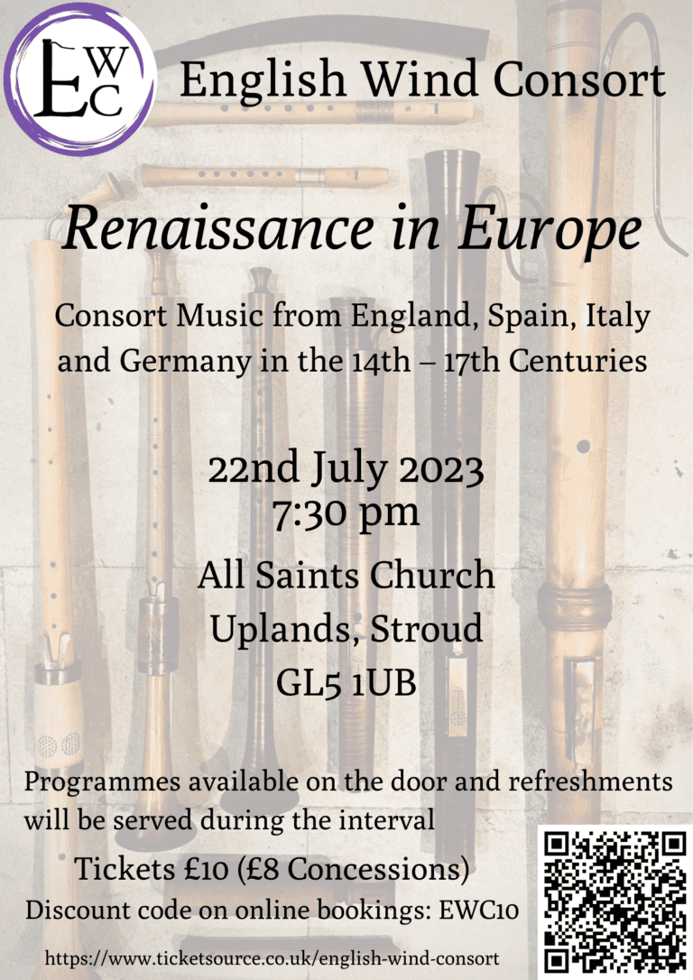 English Wind Consort at All Saints, Uplands - Stroud Parish Churches