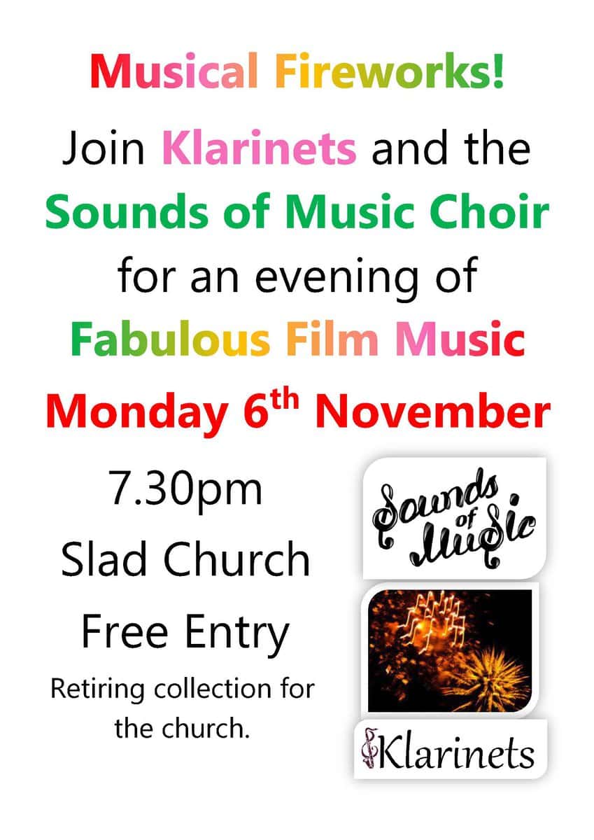 Musical Fireworks at Slad Church. - Stroud Parish Churches