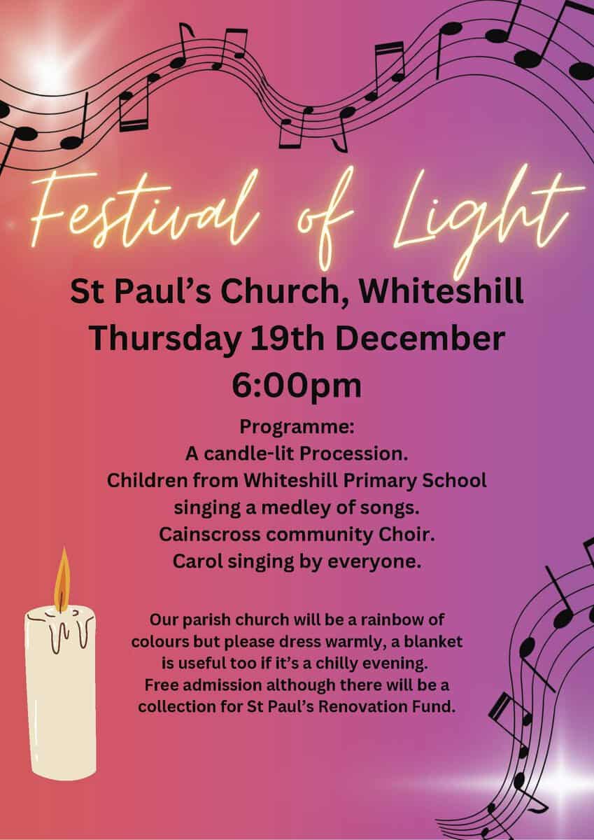 Festival of Light, St Paul's, Whiteshill - Stroud Parish Churches