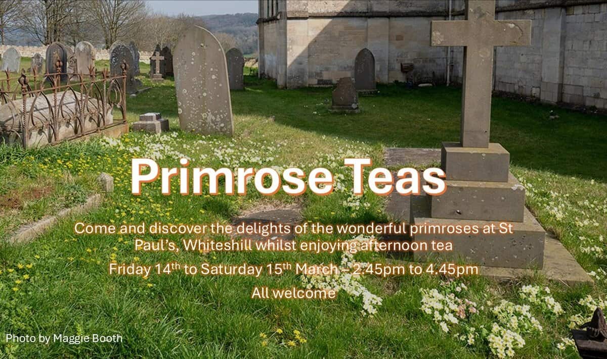 Primrose Teas at St Paul's - Stroud Parish Churches