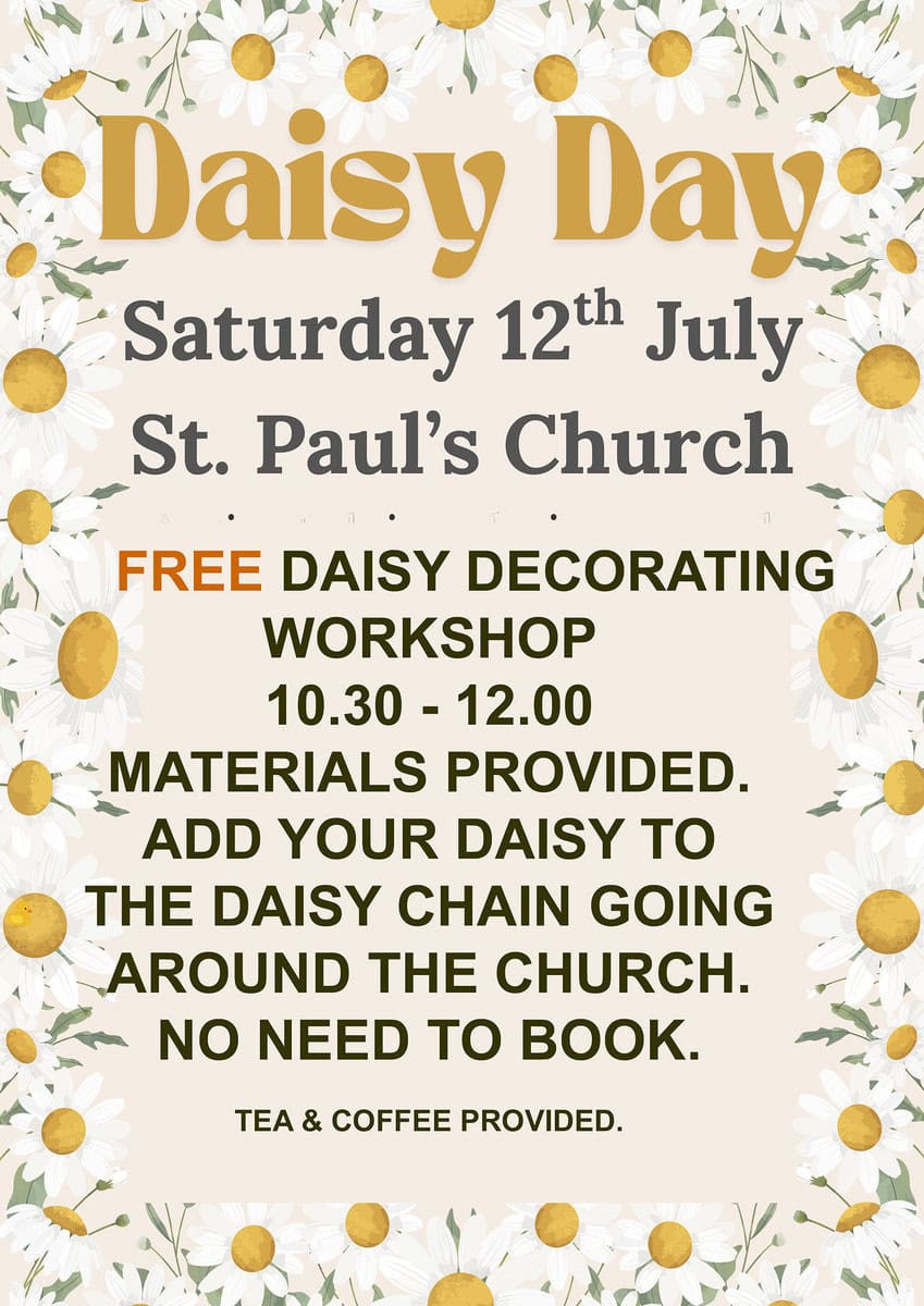 The Daisy Day Workshop, At St Pauls - Stroud Parish Churches