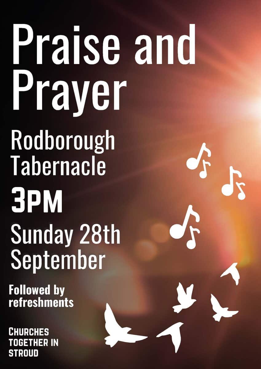 Praise and Prayer Evening 28th September - Stroud Parish Churches